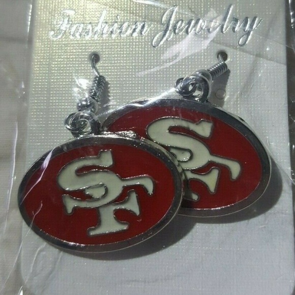 NFL | Jewelry | San Francisco 49ers Nfl Fashion Dangle Earrings New ...